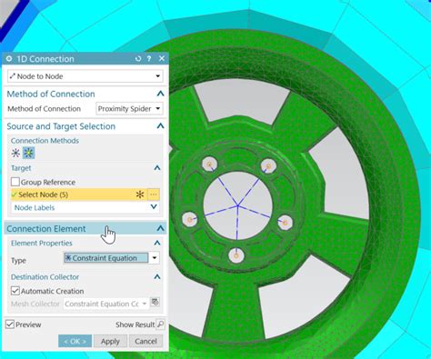 Create Mpc Equations In Simcenter 3d