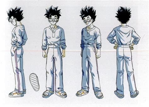 Gohan Base Official Model Sheet Dragon Ball Super Super Hero