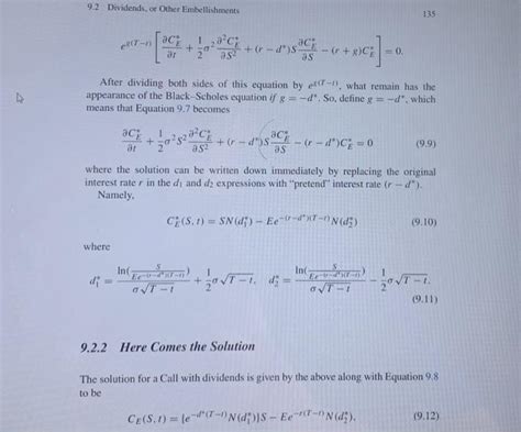 Solved 1 Fill In The Details For Equation 9 4 2 Derive
