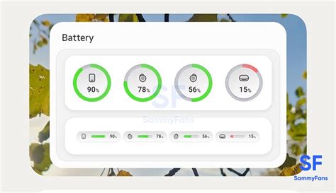 New Samsung Battery Widgets Reserved For One Ui 5 1 Spotted In Hidden