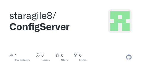 Github Staragile8configserver