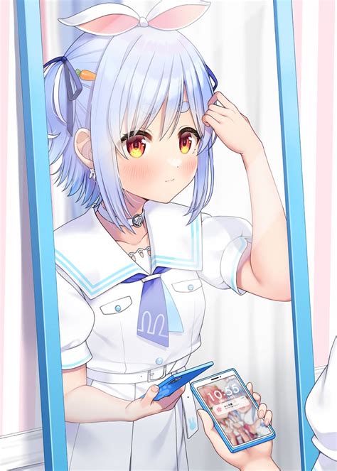 Usada Pekora And Sakura Miko Hololive Drawn By Tomozu Danbooru