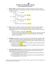 Ihp Module Five Problem Set Docx IHP Module Five Problem Set Newborn Weight A