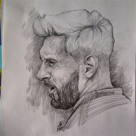 How To Draw Messi Lionel Messi