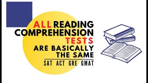 All Reading Comprehension Tests Are Basically The Same Sat Act Gre