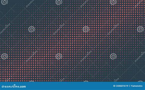 Red Circular Halftone Pattern Faded Gradient Tilted Border Vector Abstract Background