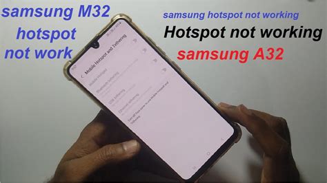 Mobile Hotspot Not Working Samsung At Savannah Eades Blog