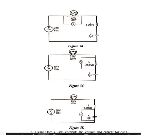 Solved IV PROCEDURE A RLC Circuit A Build The Circuit Chegg Com