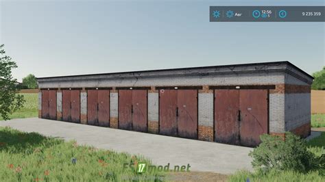 Мод на старый гараж для Farming Simulator 22