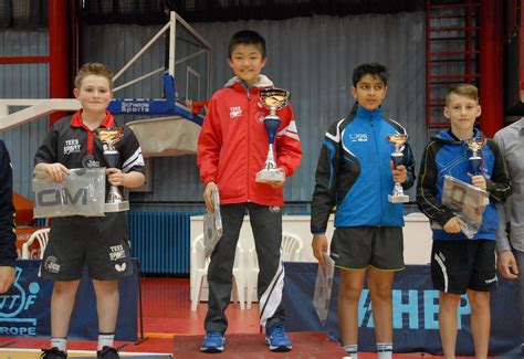 Liu And Leete Lead English Medal Haul Table Tennis England
