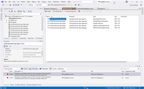 Nanoframework Ui Bitmap Missing Issue Nanoframework Home Github