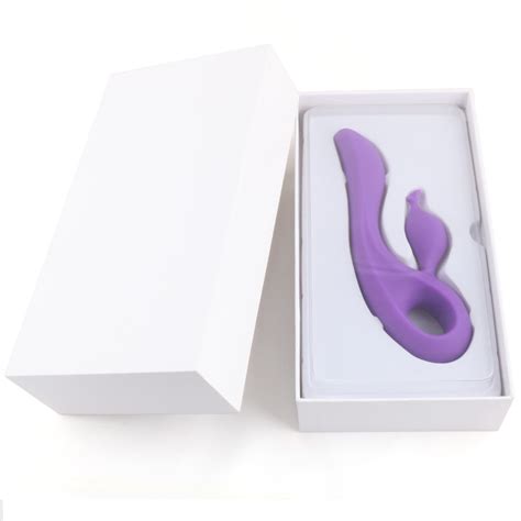 Adult Products Wholesale Touch Sensor Thrusting Purple Rabbit Vibrator