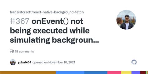Onevent Not Being Executed While Simulating Background Fetch On Physical Ios Device · Issue