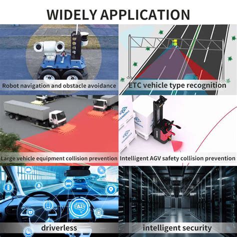 Tof 2d Lidar Sensor 360 Degree Laser Lidar Tof Laser Scanning Sensor For Service Robot Agv