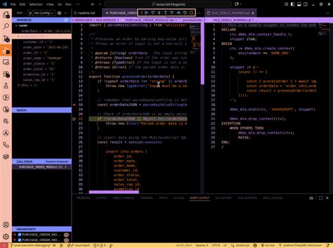 Intro To Post Execution Debugging In Sql Developer For Vscode Martins
