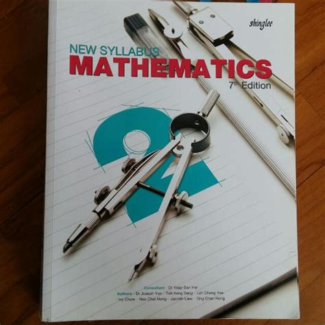 Secondary 2 Mathematics Textbook Hobbies And Toys Books And Magazines