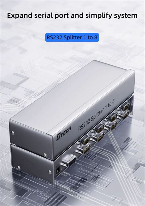 Rs232 Splitter 1 To 8