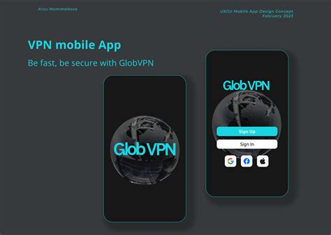 Vpn Mobile App For Android Ux Ui Design On Behance