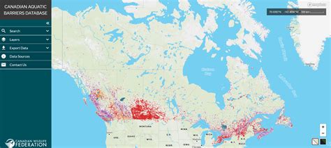 The Aquatic Barriers Interactive Web Tool Launches Now With Complete