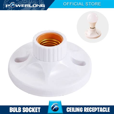 Powerlong Ph Ceiling Receptacle Light Bulb Socket Standard Sizes For Lights 3inch 3 1 2 4inch 4
