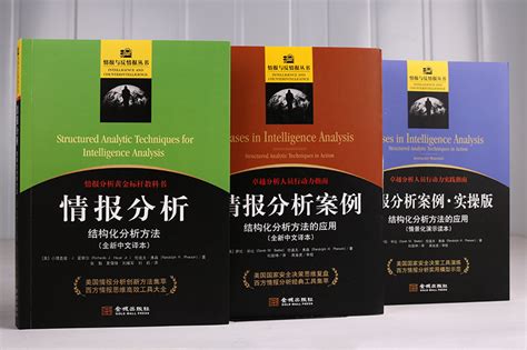 情报分析黄金标杆教科书三册情报分析案例情报分析案例结构化分析方法的应用反情报指导分析人员高效思考和解决问题书籍 虎窝淘