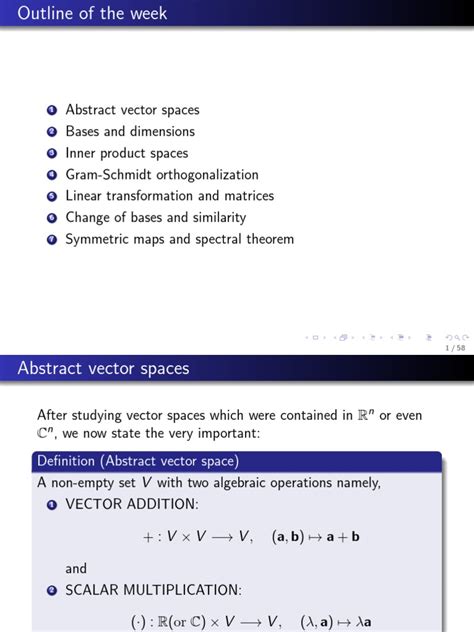 linear algebra week 7 pdf eigenvalues and eigenvectors basis