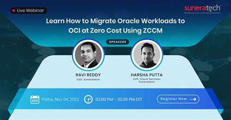 Suneratech On Linkedin Migrate Oracle Workloads To Oracle Cloud Infrastructure At Zero Cost Using…