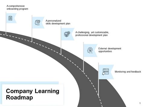 Company Learning Roadmap Mind Map Ppt Powerpoint Presentation Portfolio Powerpoint