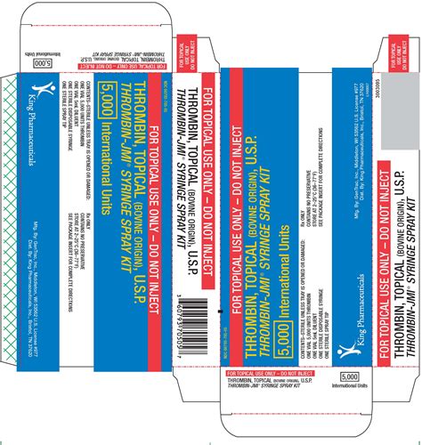 Thrombin Jmi Fda Prescribing Information Side Effects And Uses