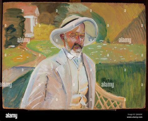 Self Portrait Malczewski Jacek 1854 1929 Imitated Author Unknown