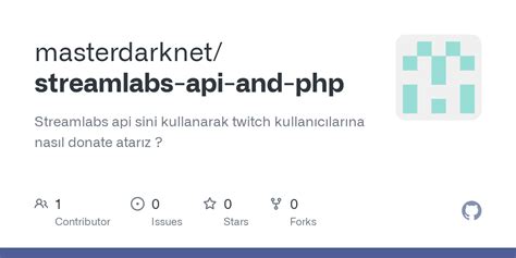Github Masterdarknetstreamlabs Api And Php Streamlabs Api Sini