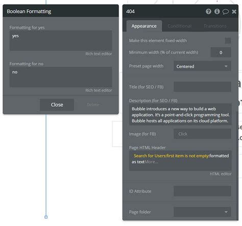 How To Set Page Html Header For Conditionals 2 By Eren Questions Bubble Forum