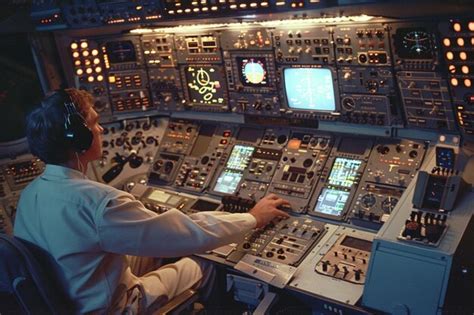 Developing Aircraft Flight Control Systems Ar Generative Ai Premium Ai Generated Image