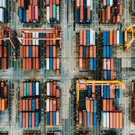 Free Cargo Container Hub Image Download At Stockcake