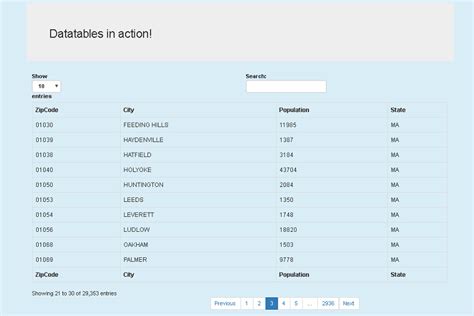 datatables with nodejs express and mongodb