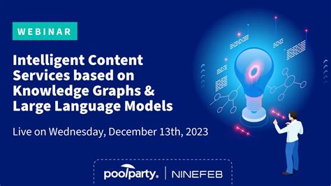 Semantic Web Company Swc On Linkedin Webinar Intelligent Content Services Based On Kgs And Llms