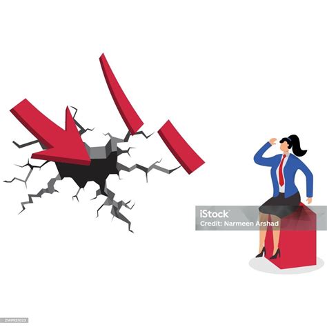 깨진 화살표 그래프와 낙담한 사업가 파산 경제 위기 소득 상실 Stock Market Crash에 대한 스톡 벡터 아트 및 기타