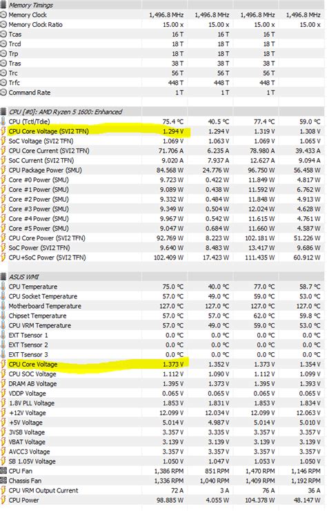 Which Is The Correct Cpu Core Voltage Ramd