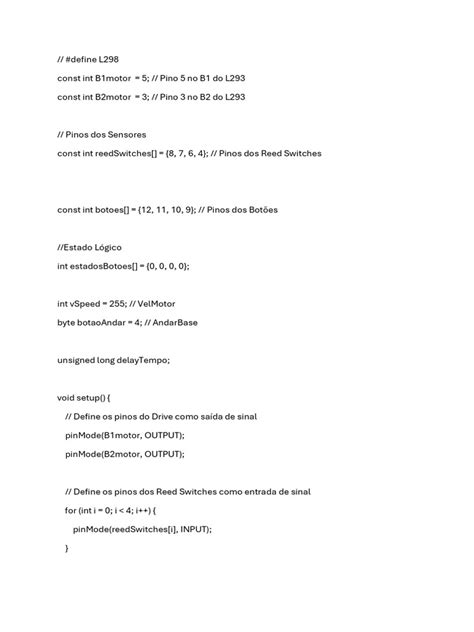 Progama Arduino Senai Pdf