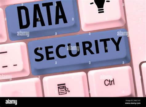 Writing Displaying Text Data Security Concept Meaning Confidentiality
