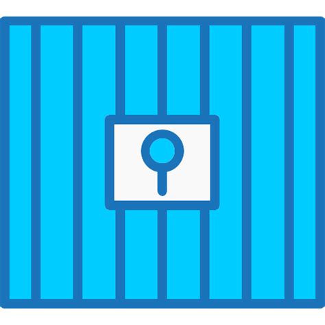 Jail Generic Blue Icon
