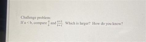 Solved Challenge Problem If A Chegg