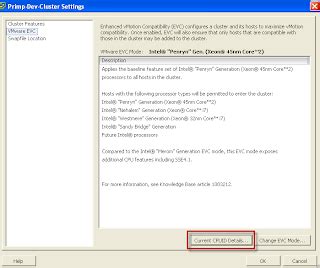 How To Configure Nested ESXi 5 To Support EVC Clusters
