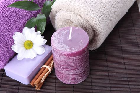 Spa Setting Stock Image Image Of Relaxation Essential 30910773