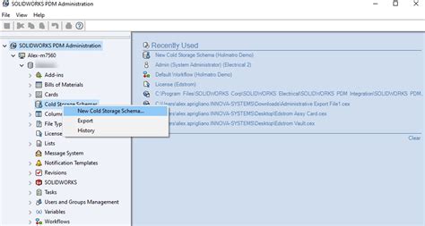 How To Understand Cold Storage In Solidworks Pdm Visiativ