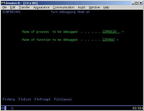 step 2 call your function in debug mode lansa web functions documentation