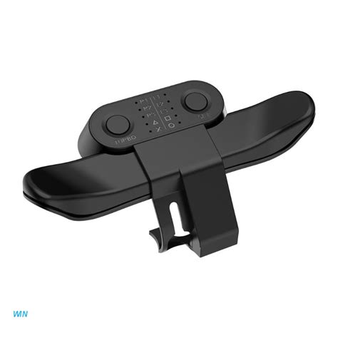 Extended Gamepad Back Button Attachment Joystick Rear Button With Turbo Key Adapter For Ps4 Game