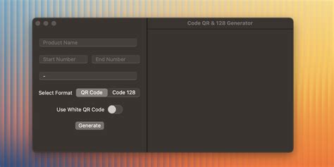 Github Emrekaramserial Qr Code Code 128 Generator A Powerful Macos Application Built With