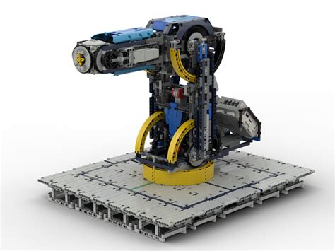 Lego Moc Robot 6 Axes By Just1 By Just1 Rebrickable Build With Lego