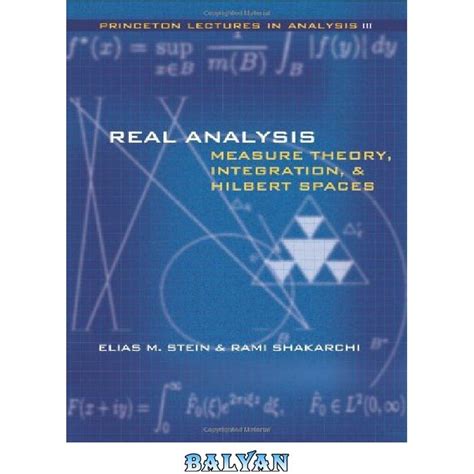 خرید و قیمت دانلود کتاب Real Analysis Measure Theory Integration And Hilbert Spaces ترب
